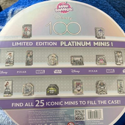 Mini Brands Disney D100 Platinum Collector's Case : Target