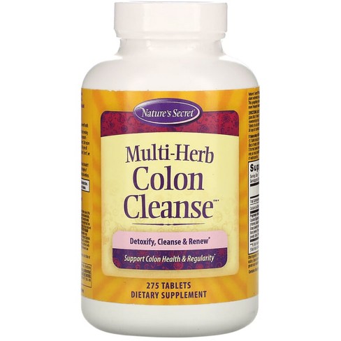 Nature's Secret Dietary Supplements Multi-herb Colon Cleanse : Target