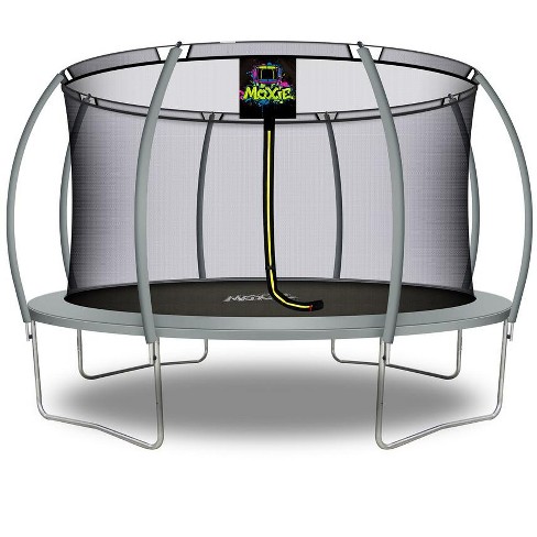 Machrus Moxie Pumpkin-shaped Outdoor Trampoline Set With Premium Top ...