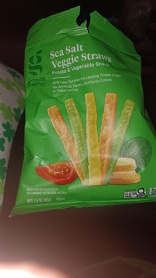 Sea Salt Veggie Straws - 1.5oz - Good & Gather™ : Target