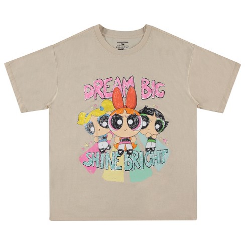 Ladies Powerpuff Girls Classic T-shirt - Powerpuff Fitted Classic T ...