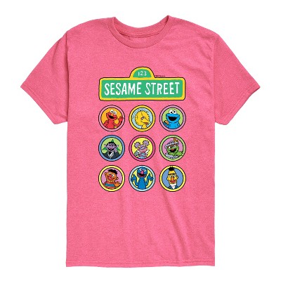 Boys' Sesame Street Sesame Street Character Grid Short Sleeve Graphic T ...