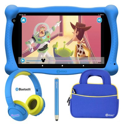 Contixo 7” Kids 16gb Tablet (2023 Model) 50 Disney E-books Hd 7”, Dual ...