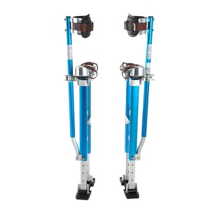 VEVOR Drywall Stilts, 24.2–40.3 In Adjustable Aluminum Painter Stilts ...