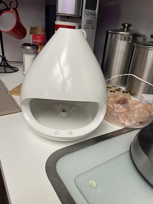 Crystal Himalayan Salt Rock Lamp And Ultrasonic Oil Diffuser - Pure ...