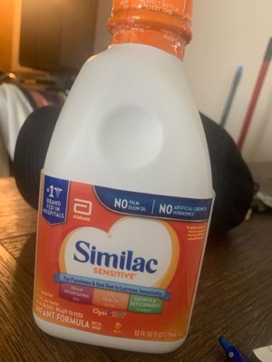Similac Sensitive For Fussiness And Gas Powder Infant Formula - 12.5oz ...