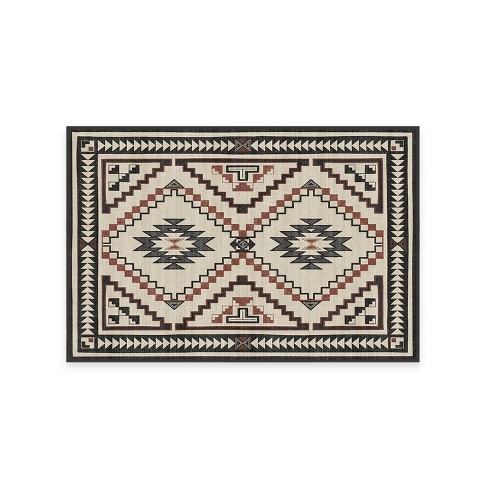 Ruggable Desert Sumac Washable Western Flatwoven Area Rug : Target