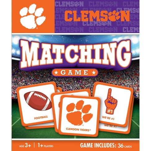 Masterpieces Officially Licensed Ncaa Clemson Tigers Matching Game For ...