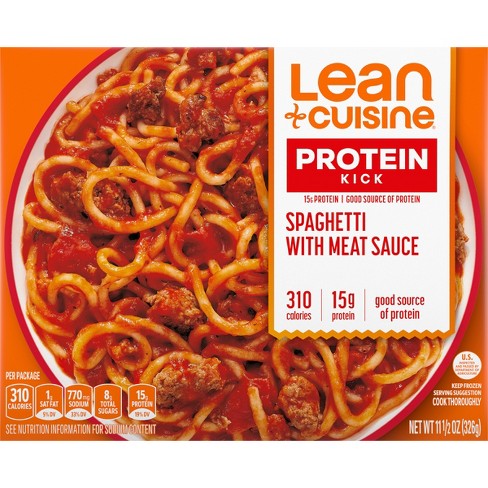 Lean Cuisine Protein Kick Frozen Spaghetti With Meat Sauce - 11.5oz ...