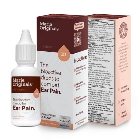 Marie Originals Ear Pain Relief Drops - 0.5 Fl Oz : Target