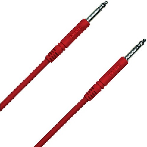Mogami Pure Patch Tt-tt Patch Cable Red 12 In. : Target