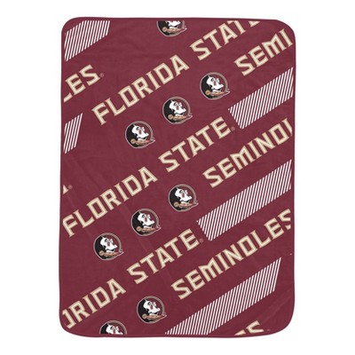 Ncaa Florida State Seminoles Sweatshirt Throw Blanket : Target