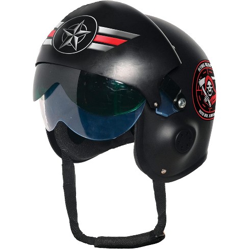 Underwraps Us Navy Top Gun Pilot Helmet Adult Costume : Target