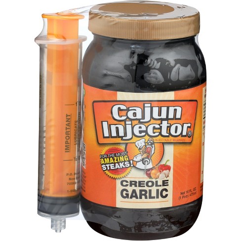 Cajun Injector Creole Garlic - Case Of 6 - 16 Fl Oz : Target