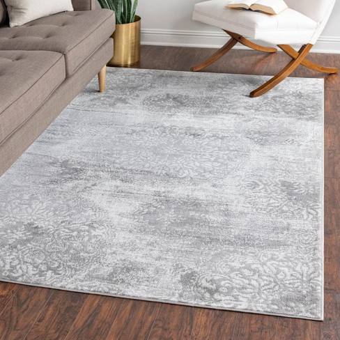 Unique Loom 9' 0 X 12' 0 Sofia Grand Light Gray Area Rug : Target