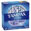 Tampax Pearl Tampons Light Absorbency With LeakGuard Braid - Unscented ...