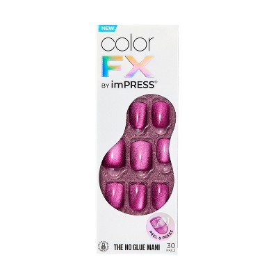 KISS Products imPRESS Color FX Fake Nails - Levels - 33ct : Target