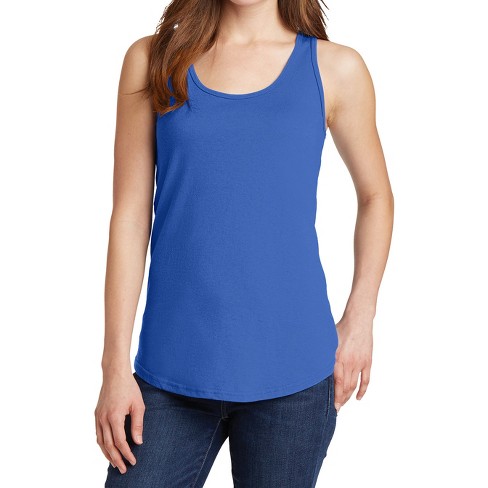Mafoose Women's Core Cotton Tank Top Royal 4xl : Target