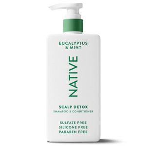 Native Eucalyptus & Mint Scalp Detox Mini 2-in-1 Shampoo & Conditioner ...