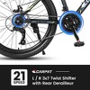 24 Inch Youth Mountain Bike for Boys Girls, Steel Frame, Shimano 21 ...