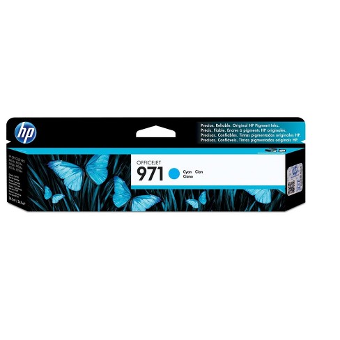 Hp Inc. 971 Cyan Original Ink Cartridge, ~2,500 Pages, Cn622am : Target