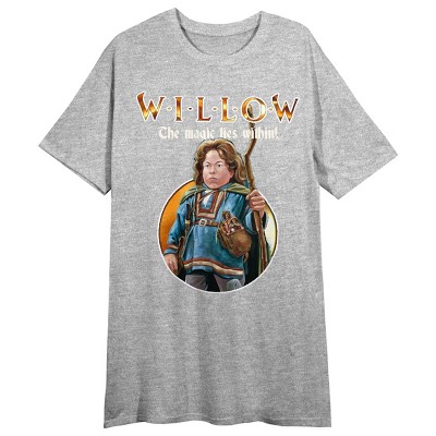 Willow Main Character In Circle Crew Neck Short Sleeve Athletic Heather ...