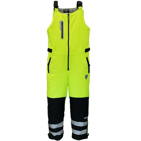 Refrigiwear Insulated Reflective High Visibility Extreme Softshell Bib ...