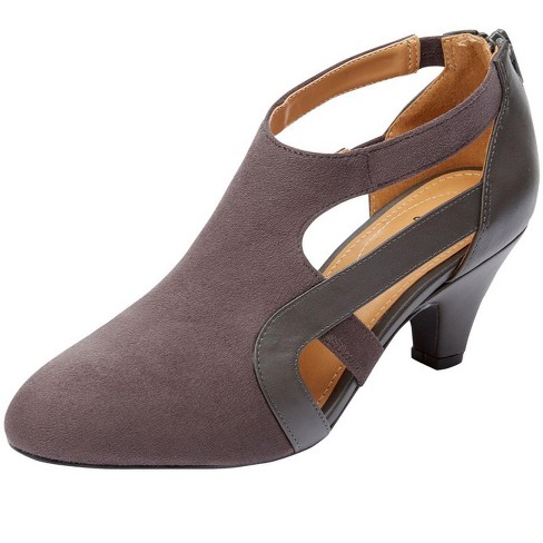 Comfortview Women's Wide Width The Sage Shootie - 10 1/2 Ww, Slate Grey ...