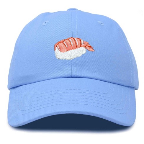 Dalix Shrimp Nigiri Embroidered Sushi Cotton Dad Hat Baseball Cap ...