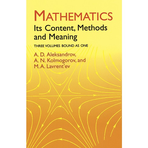 Mathematics - (dover Books On Mathematics) By A D Aleksandrov & A N ...