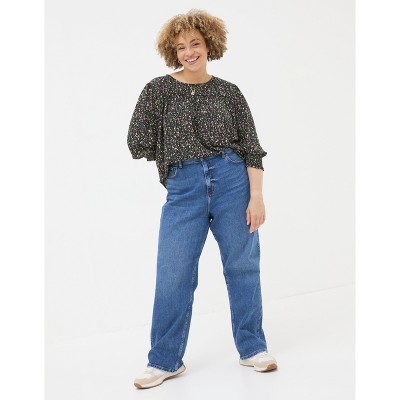 Plus Size Imogen Broderie Floral Blouse : Plus Size Imogen Broderie ...