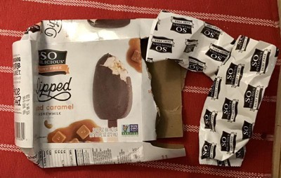So Delicious Dipped Salted Caramel Cashew Milk Non-dairy Frozen Dessert ...