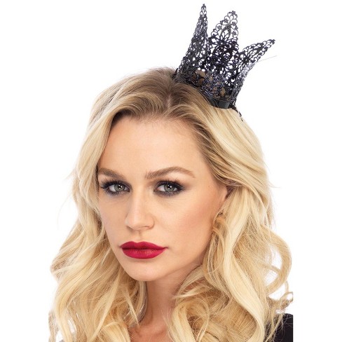 Leg Avenue Mini Metal Filigree Crown, One Size, Gold : Target