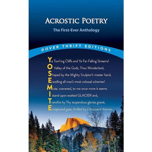 Acrostic Poetry: The First-ever Anthology - (dover Thrift Editions ...