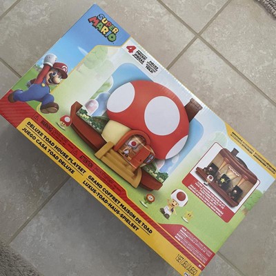Nintendo Super Mario Deluxe Toad House Playset : Target