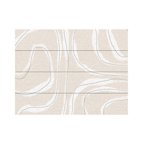 Trademark Fine Art 12"x16" Uplusmestudio Soft Feeling Wood Slat Art : Target