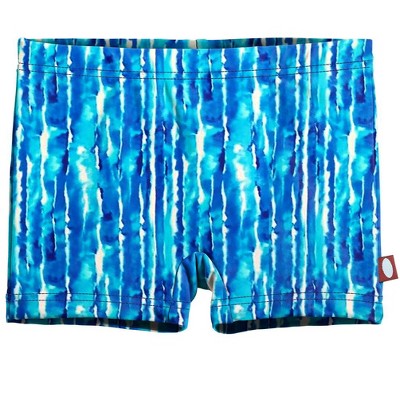City Threads Usa-made Girls Upf 50+ Printed Swim Boy Shorts : Target