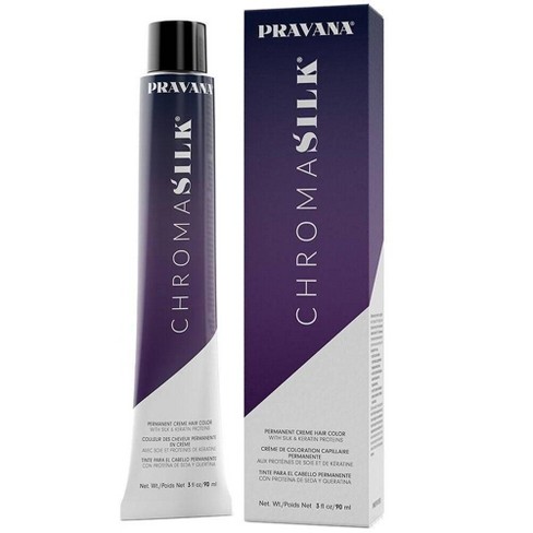 Pravana Chromasilk Permanent Creme Hair Color Dye - 6 / 6n Dark Blonde ...
