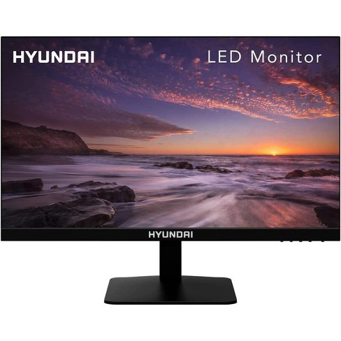 Hyundai 24" Full Hd Led Computer Monitor, Hdmi & Vga - Black : Target