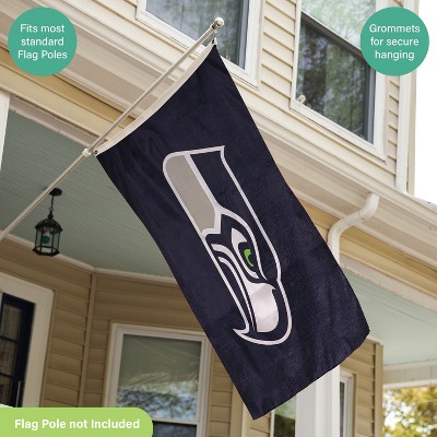 3'x5' Single Sided Flag W/ 2 Grommets, Seattle Seahawks : Target