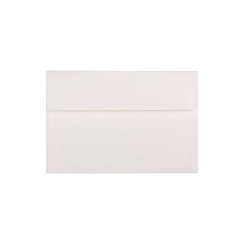 Jam Paper A8 Strathmore Invitation Envelopes 5.5 X 8.125 Bright White ...
