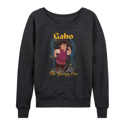 Women's Disney Gabo The Grumpy One Lightweight French Terry Slouchy ...