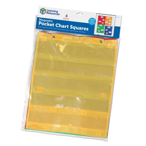 Learning Resources Magnetic Pocket Chart Squares, Classroom/teacher ...