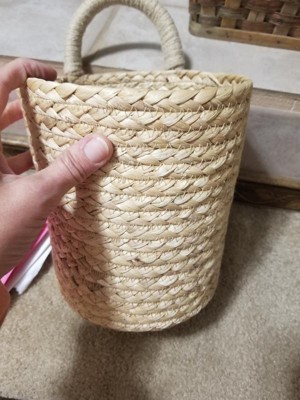 Small Hanging Woven Basket With One Handle - Cloud Island™ : Target