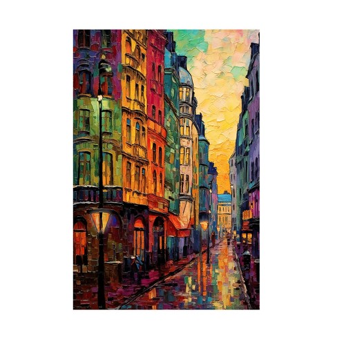Trademark Fine Art - Sasha Paris In Color I Canvas Art - 22 X 32 : Target
