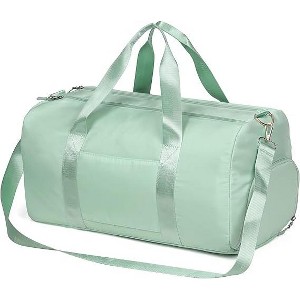 Ladies' luggage bag, gym exercise luggage bag with wet pockets and shoe ...