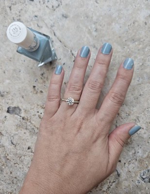 Essie Gel Couture Nail Polish - First View Blue - 0.46 Fl Oz : Target