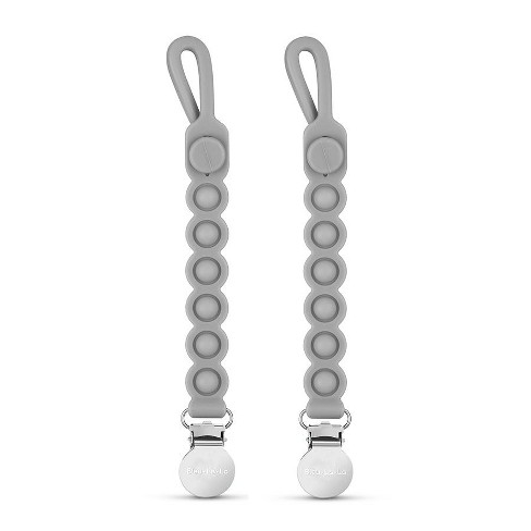 Pop Clip - Sensory Teething Bubble Pop Toy And Pacifier Clip Holder For ...