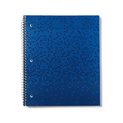 College Ruled 1 Subject Spiral Notebook Navy - Church Notes : Target