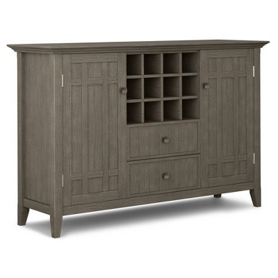 Mitchell Sideboard Buffet Rustic Natural Aged Brown - Wyndenhall : Target